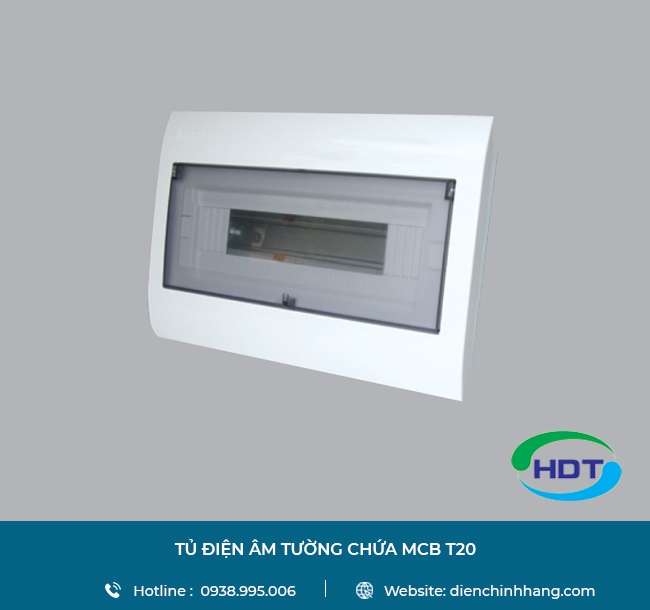 TỦ ĐIỆN ÂM TƯỜNG MPE T20